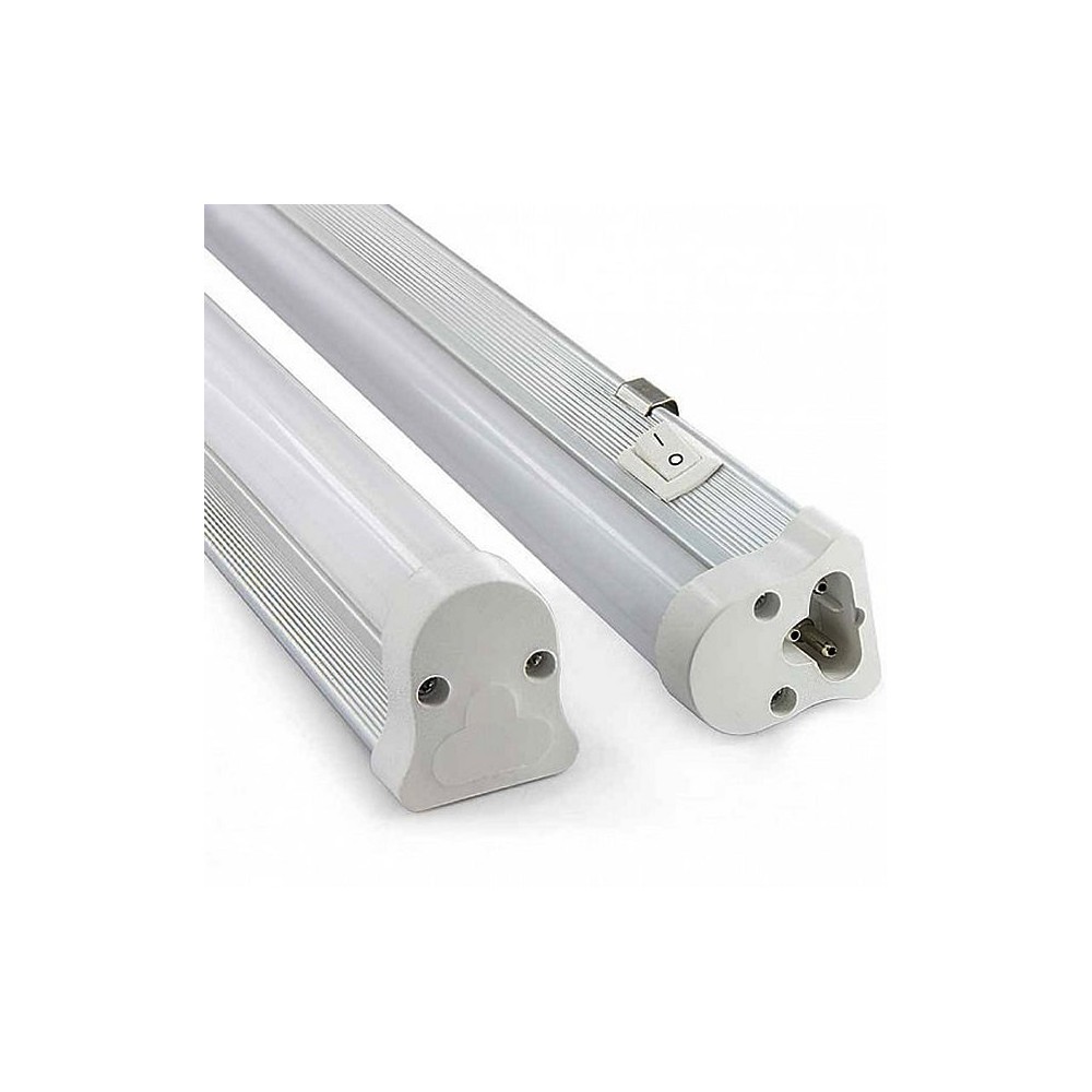 Réglette avec Tube LED Intégré T5 Batten 1200mm 18W Tube LED T5
