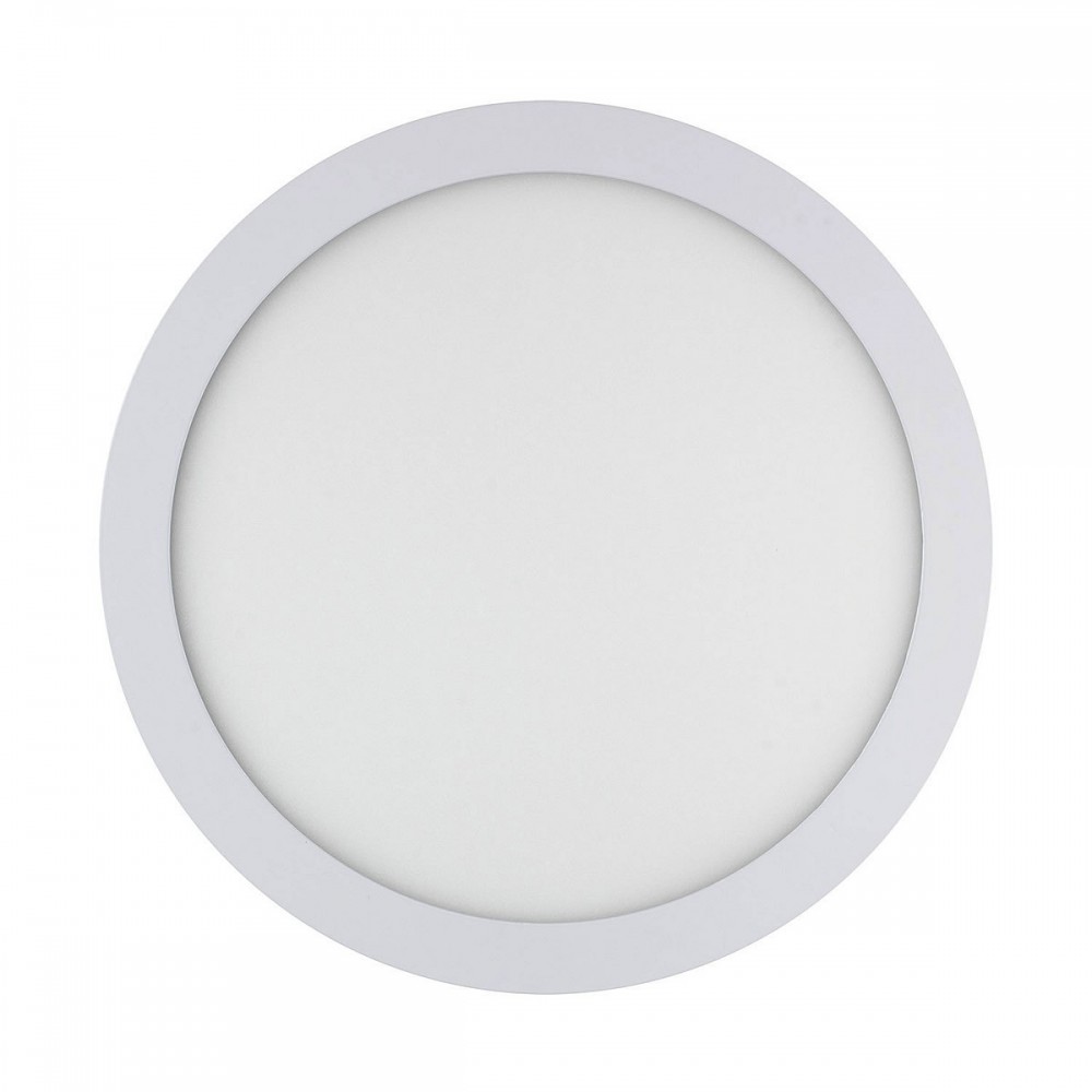 Dalle LED Ronde Extra-Plate 24W Coupe Ø 289 mm