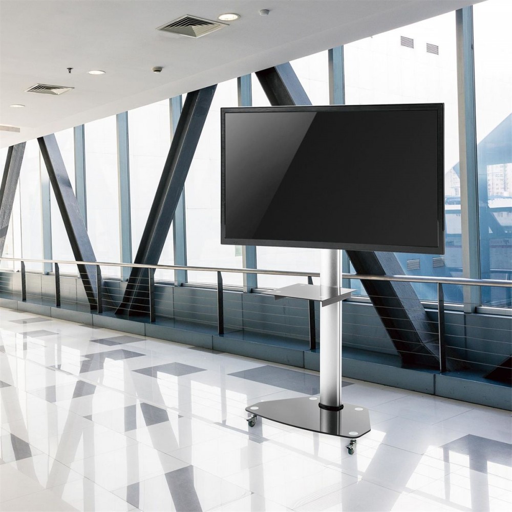 Support ecran à roulette 32' à 70'