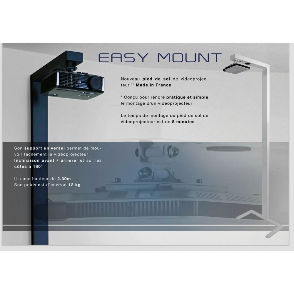 comment fixer un videoprojecteur au plafond