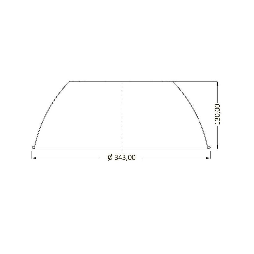 Réflecteur pour Cloche LED UFO HE 60° Aluminium Accessoires Eclaira...