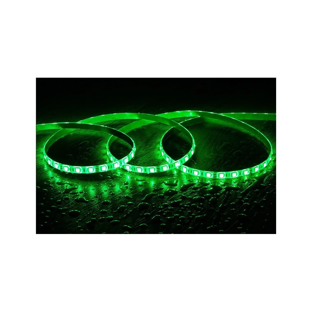 Ruban LED RGB 24V DC 60LED/m 2m IP65 Largeur 10mm