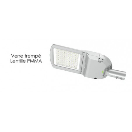 Lampadaire led de rue 150W 150lm/w IP66 IK08 Eclairage public