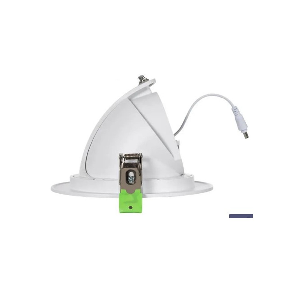 Projecteur LED Orientable Rond 24W 120lm/W OSRAM Blanc LIFUD No Flicker