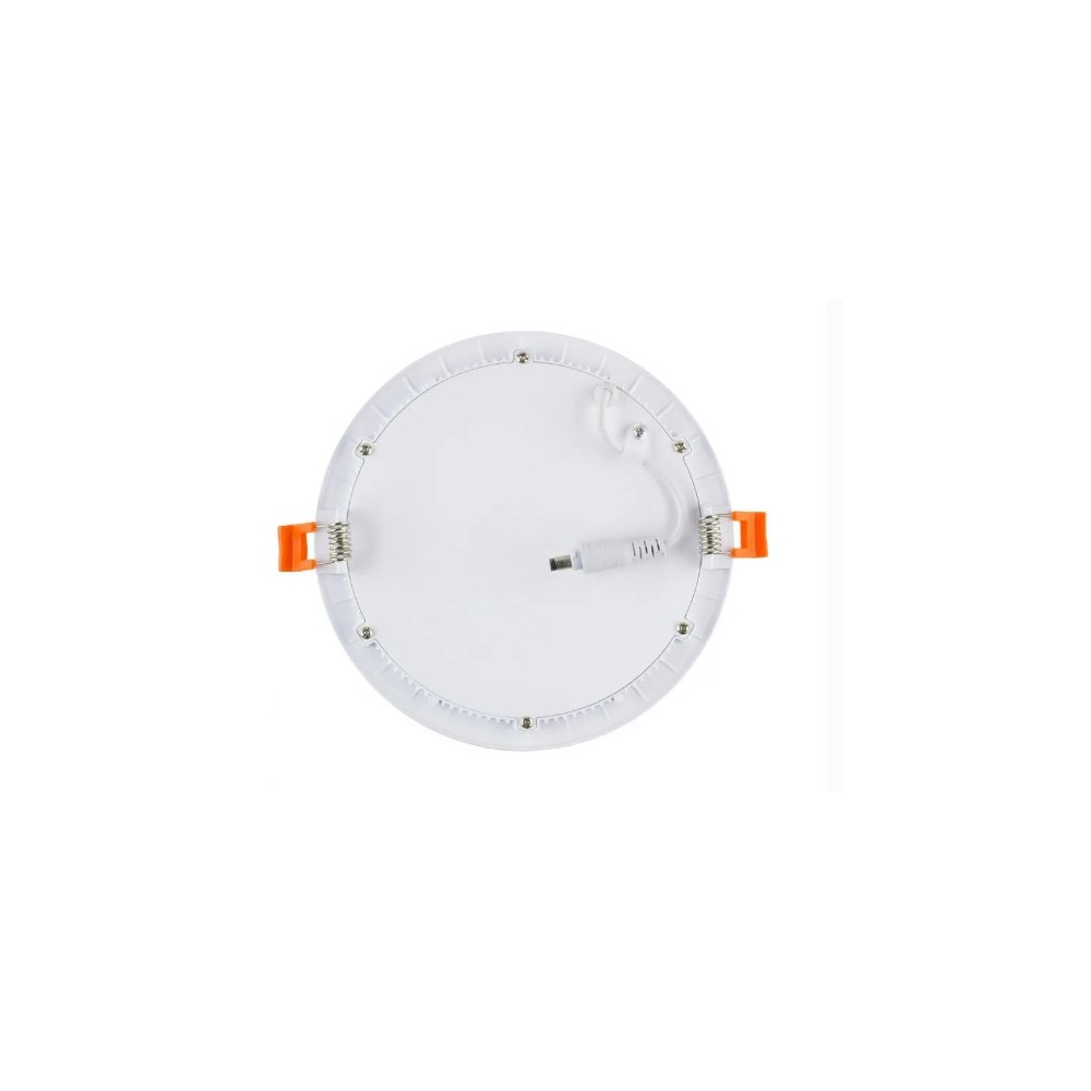 Dalle LED Ronde 12W SwitchCCT Sélectionnable Coupe Ø 155mm Dimmable Compatible avec Télécommande ...