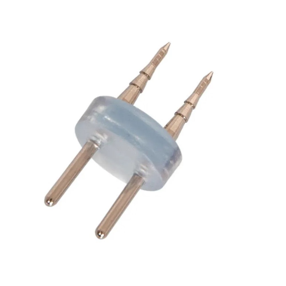 Connecteur 2 PIN pour Néon LED Flexible 360º Rond et Gaine LED 220V AC ...