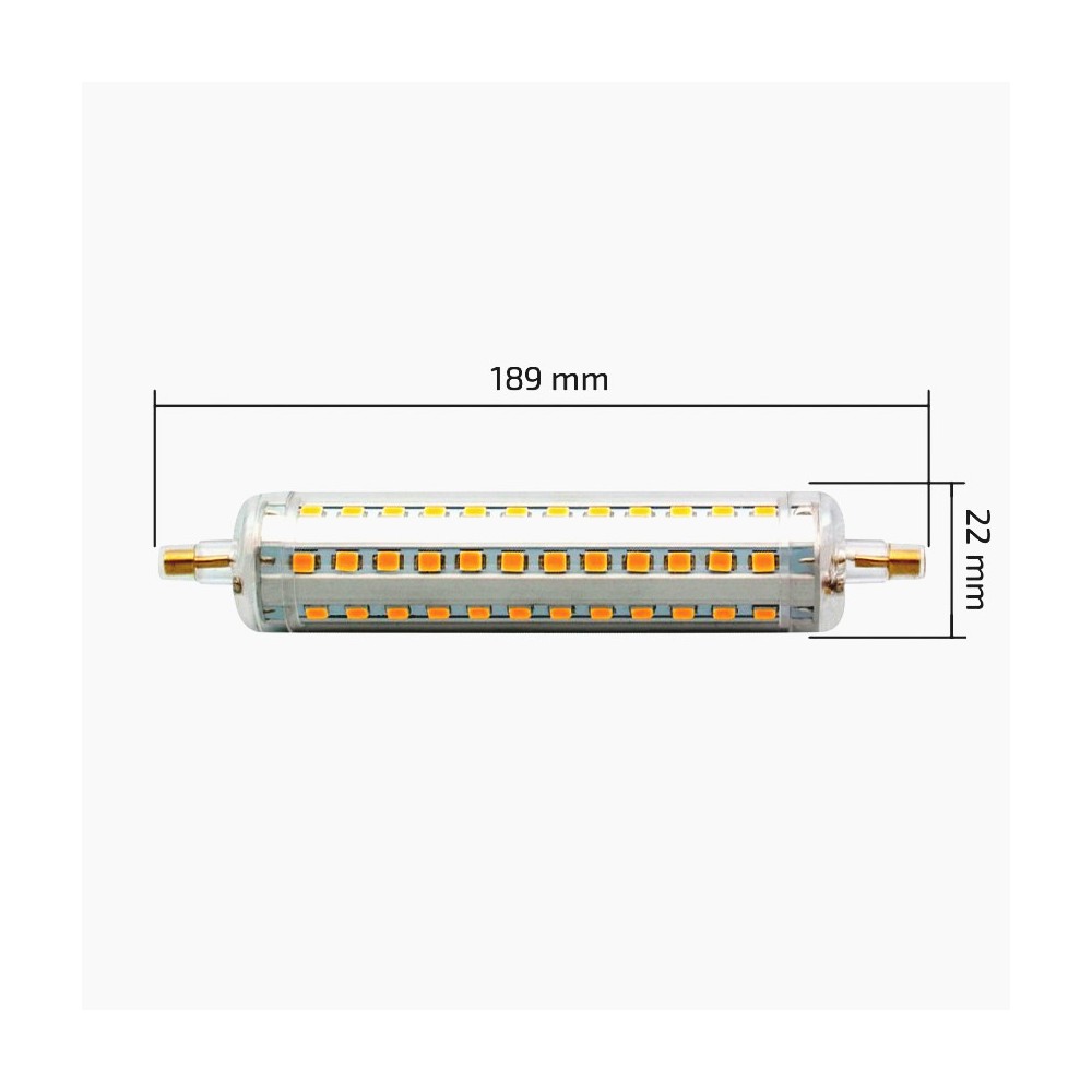 Ampoule LED R7S Slim 189mm 18W R7S